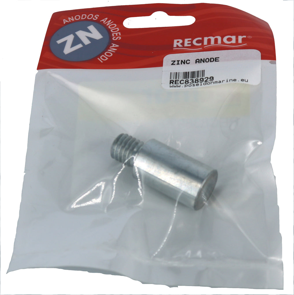 Zinc anode for Volvo Penta RO: 3838499 800476 804107 838929 858501 18 ...