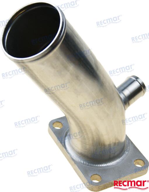 Stainless Steel Exhaust Elbow For Yanmar 2YM15, 3YM20, 3YM30 RO: 12889 ...