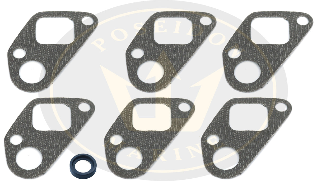 Crom® Exhaust manifold gasket kit for Volvo Penta 838766 876144 - Price ...