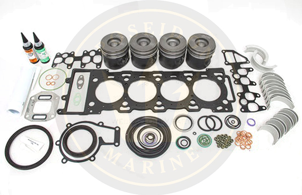 Overhaul kit Volvo Penta D4-180 thru D4-260 STD or repair sizes ...