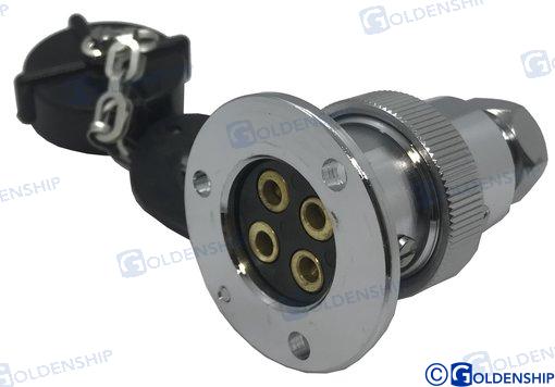 DECK CONNECTOR PLASTIC CAP 5A 4P 11025 - Price: €42,00