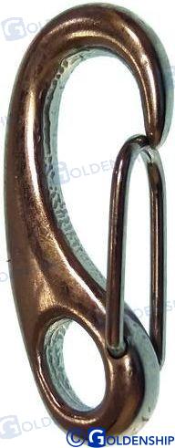 SECURITY SNAP HOOK AISI-316 50MM - Price: €3,00