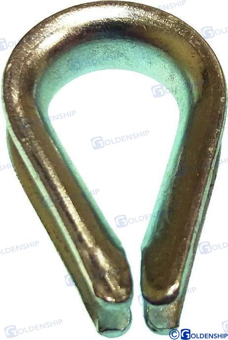 THIMBLES ELECTRIC. GALV. STEEL 10MM - Price: €1,00