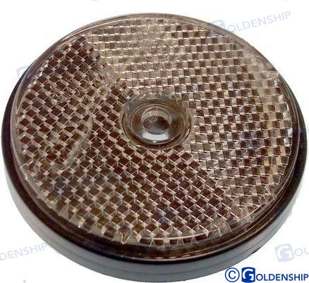 WHITE ROUND REFLECTOR - Price: €2,00