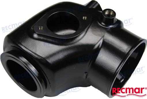 Exhaust Elbow in Stainless Steel for Volvo Penta D4 – Poseidon Marine