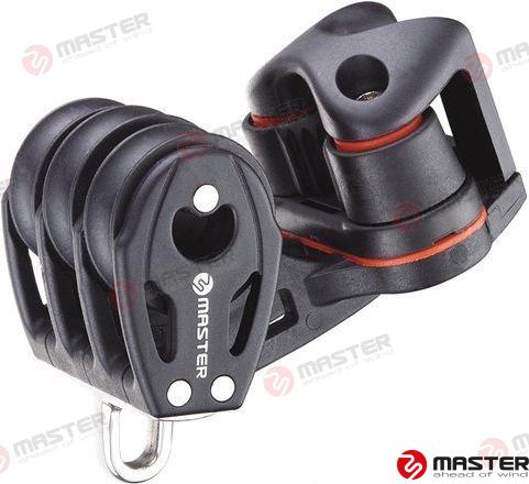 Triple Block Angle Fairlead Cleat - Price: €109,90