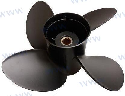 Propeller Alu. 4-blade 14.5"x17" 135-300 hp & Alpha I / Bravo I (L ...
