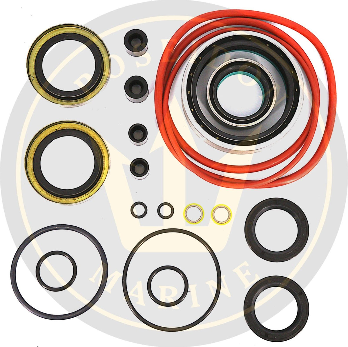 Gearcase seal kit for Mercruiser Bravo I II III RO: 26-76868A04 - Price ...